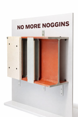 Metal noggin/bracket to fix plasterboard to steel beam (RSJ) | eBay UK