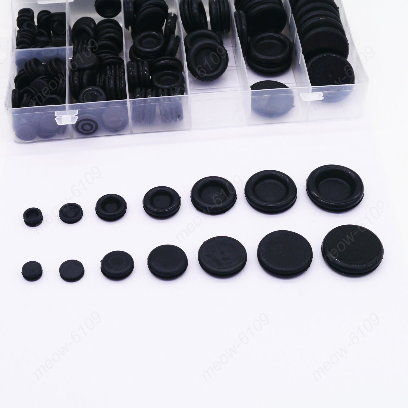 170pcs Rubber Grommet Firewall Hole Plug Electrical Wiring Gasket ...