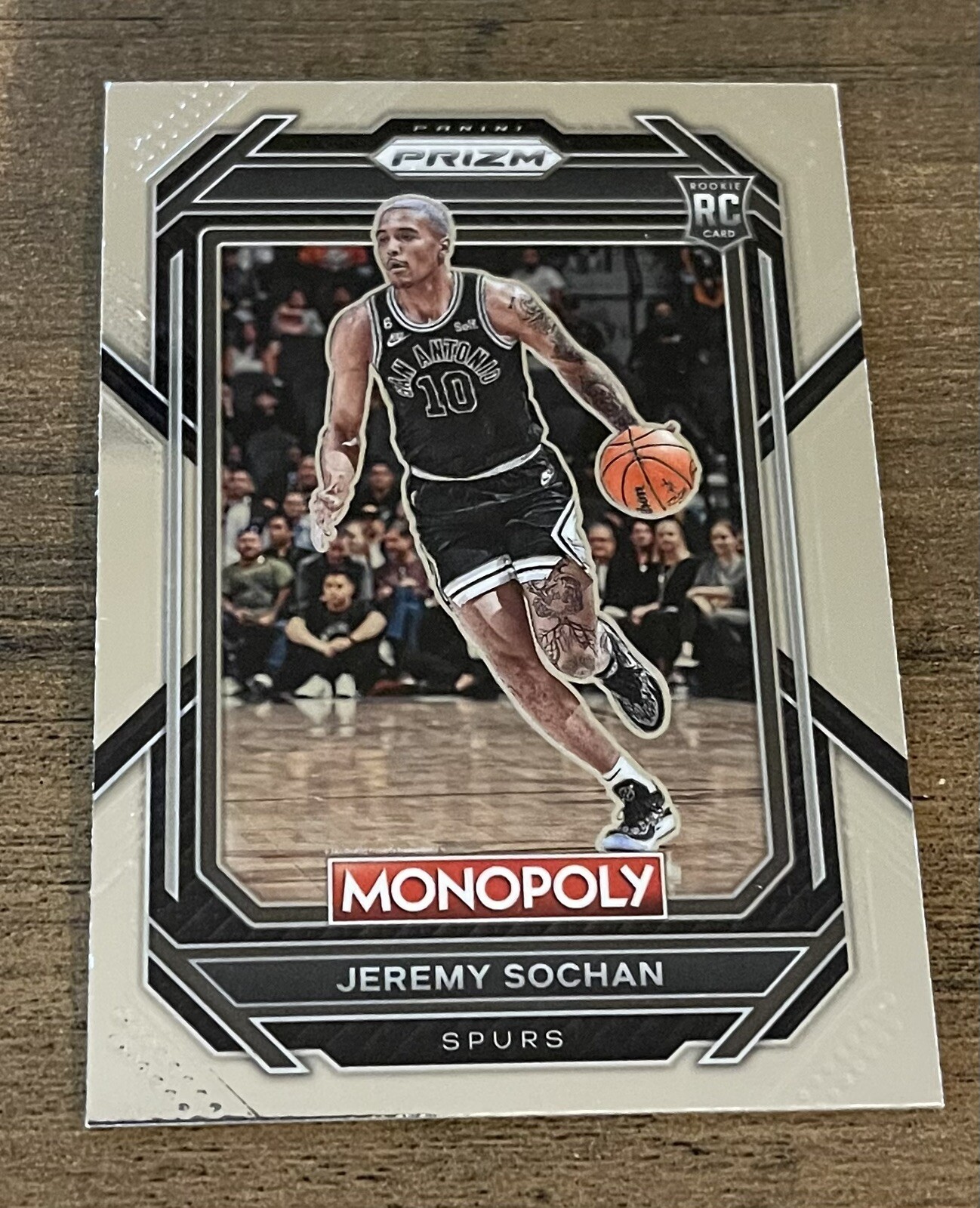 2022-23 Jeremy Sochan Panini Prizm Monopoly Rookie Base RC #80 Spurs | eBay