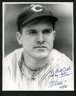 Jeff Heath Signed 8X10 Photo Cleveland Indians Autographed | eBay