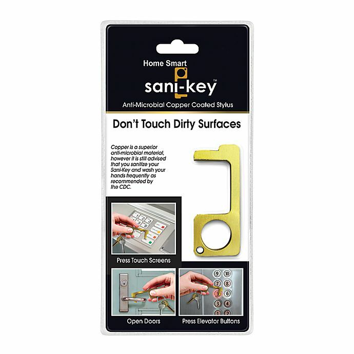 Home Smart Sani-Key Lot No Touch Copper Coated Stylus Anti-Microbial ...