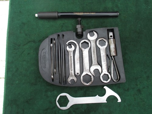 VINTAGE TRIUMPH 3TA AND 5TA COMPLETE TOOLKIT AND RUBBER TRAY | eBay UK
