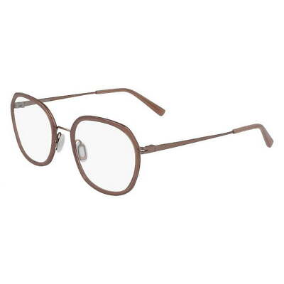 Flexon Women's W3021 Round 50mm Eyeglasses Frames Blush | eBay