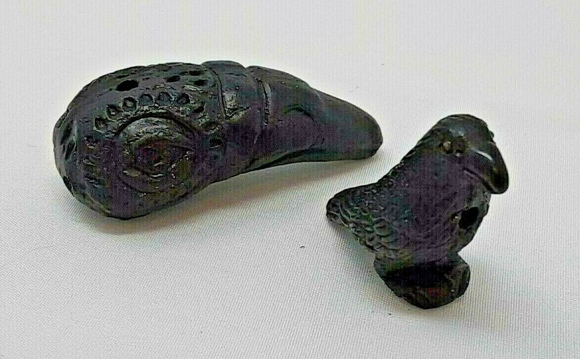 Store Closing Sale Ends 12/31 Peruvian Ceramic Bead Raven Bird | eBay