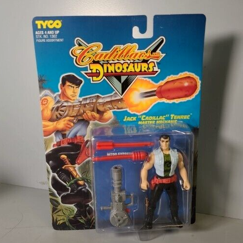 Cadillacs and Dinosaurs Jack "Cadillac" Tenrec Figure Vintage 1993 Tyco ...