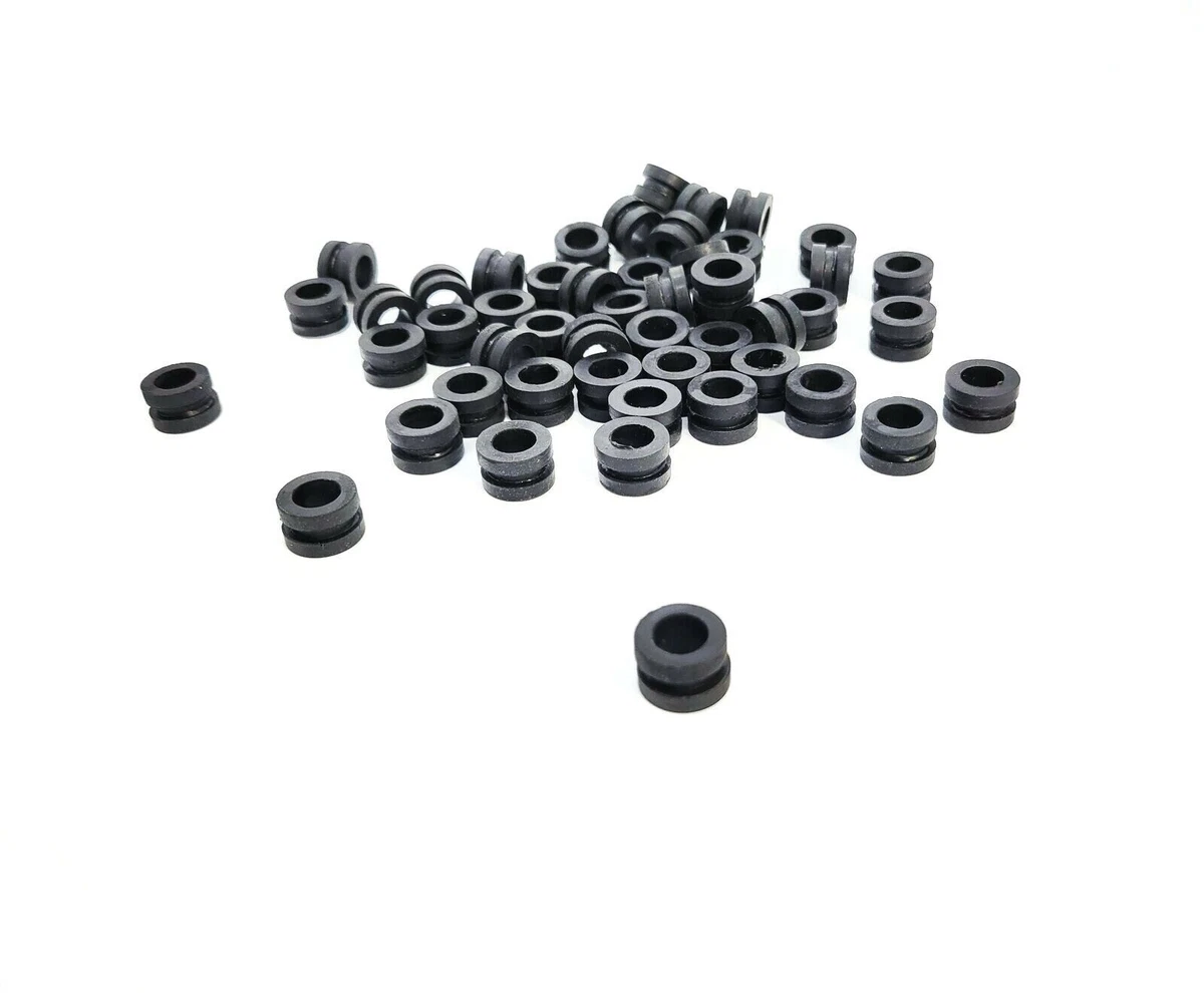 Fielect Lot 7/8mm Mounting Diameter Cable Hose Bushing, 41% OFF