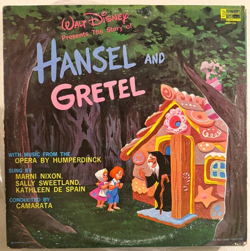 HANSEL AND GRETEL - DQ-1253 DISNEY VINYL LP BLACK - VG+ - A21 | eBay