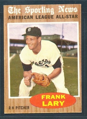 1962 Topps #474 FRANK LARY Semi High #, Detroit Tigers AS ~ EX-MT | eBay