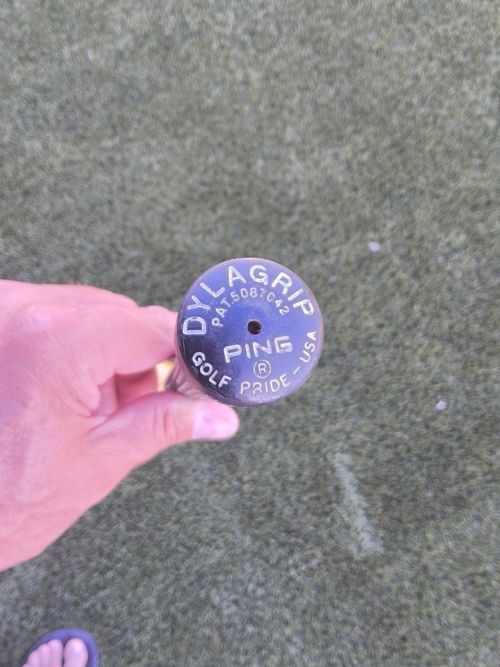 Karsten Ping Zing Blonde Woods 1 Through 7 Golf Club RH Vintage Steel ...