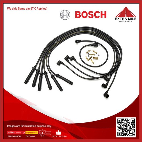 Bosch Spark Plug Lead Set For BMW 320i E30 2.0L M20B20L 4D Sedan/Wagon ...