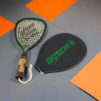 VINTAGE Rare Ektelon Racquetball Racquet GRC 3000 With Cover Long Body ...