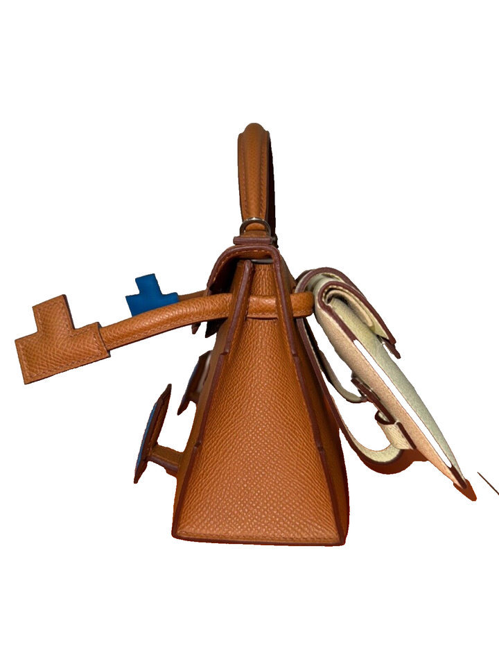 Hermes Kelly Doll Picto Mini Kellydole 20 Pochette Gold Epsom Quelle ...