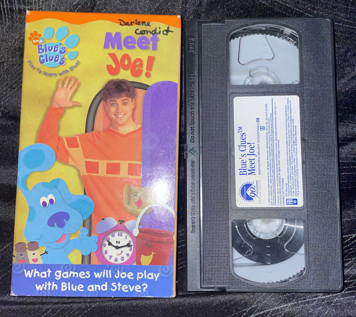 RARE Blue’s Clues: Meet Joe! Nickelodeon | Grelly USA