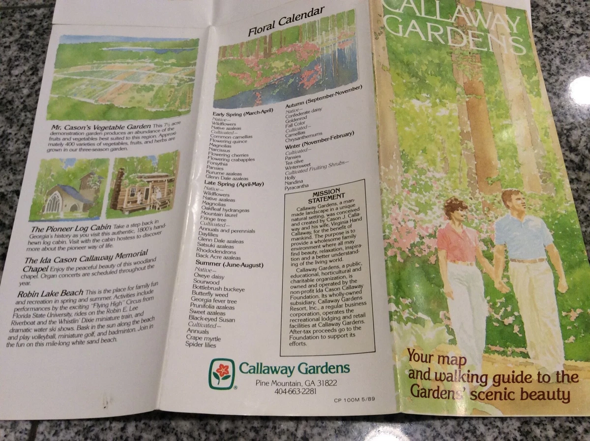 Callaway Gardens Map Guide | Fasci Garden