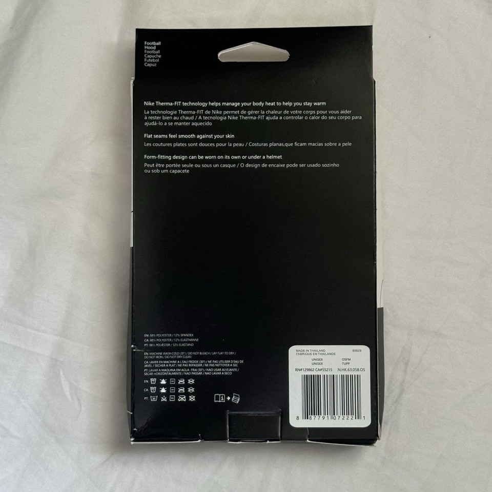 Nike Balaclava Nike Pro THERMA-FIT Hyperwarm Hood Balaclava Black Fast ...