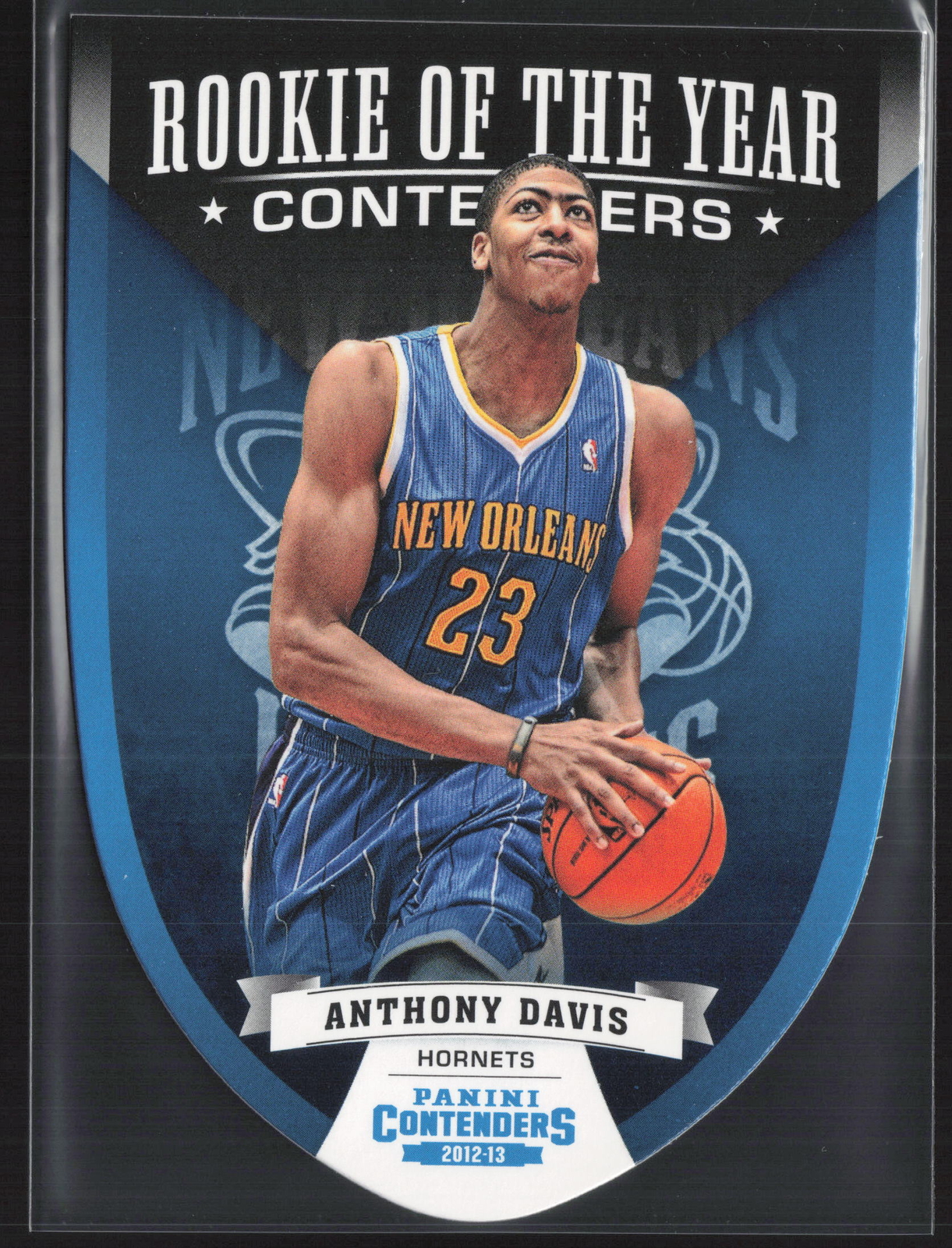 2012 Contenders Anthony Davis Rookie Of The Year Contenders Die Cut RC ...