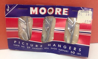 Vintage Moore Original Hangers #27 3 pcs G1 | eBay