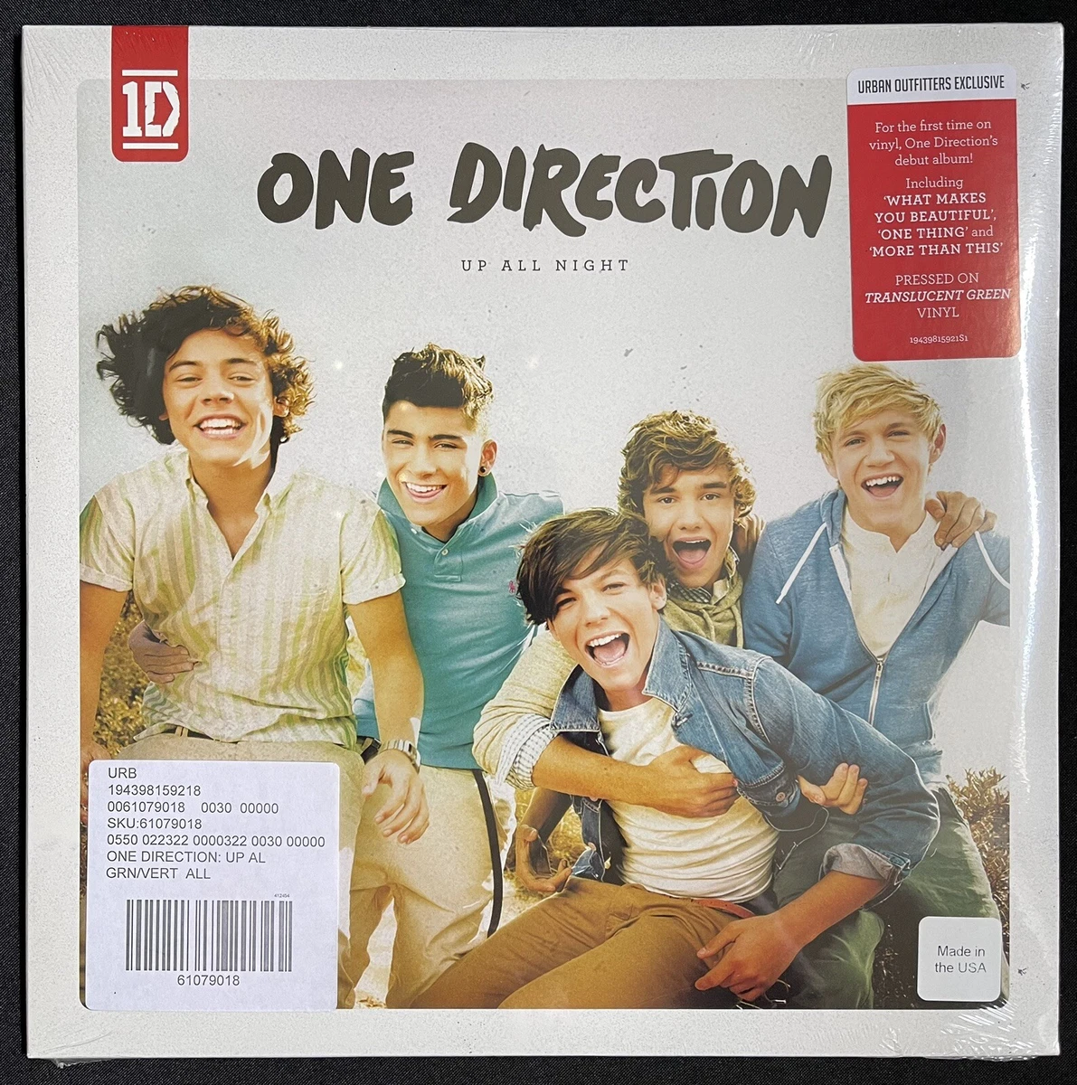 One Direction Album Cover Up All Night