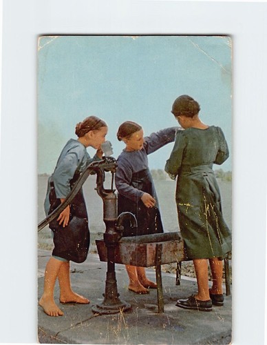 Postcard Pennsylvania Dutch Girls USA North America | eBay