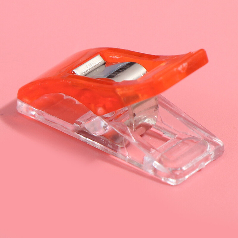 20x mixed color plastic edging clip plastic small clip sewing ...