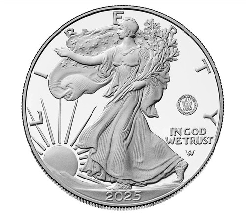 250th Anniversary US Navy American Eagle One Ounce Silver Proof Coin ...