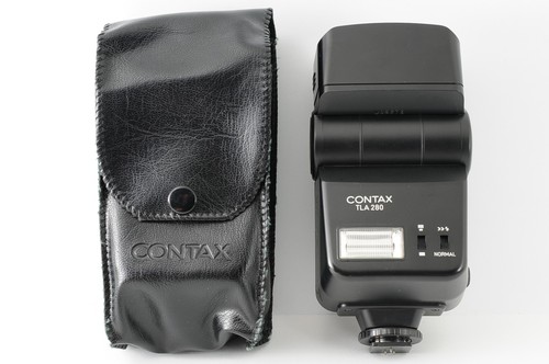 [Exc+5 in Case] Contax TLA 280 Shoe Mount Flash G1 G2 645 RX ARIA ST ...
