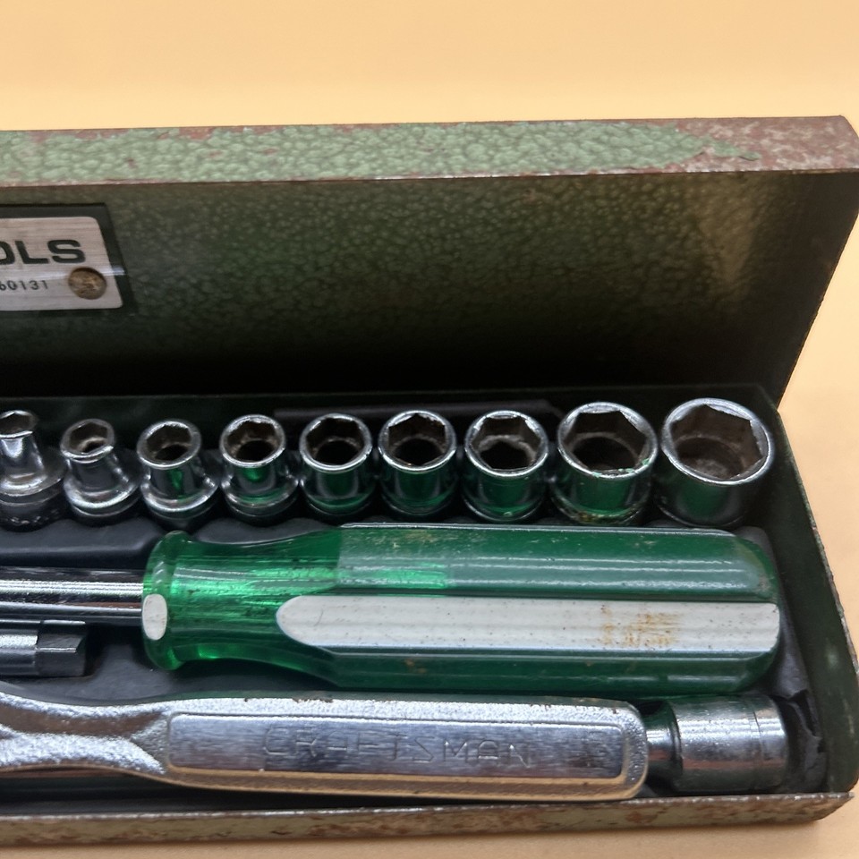 Vintage SK Tools Socket Set SAE #4921 | eBay