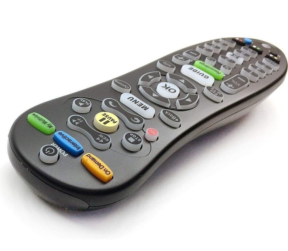 Replacement AT&T U-Verse S30-S1B , S1A Remote Control Backlit Black | eBay
