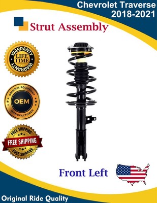 Front Left Strut For 2018-2021 Chevrolet Traverse 2.0L 3.6L Lifetime ...
