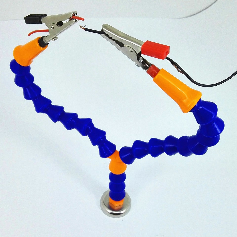 *Magnetic Base Holder Third Hand Tool Helping Hands Soldering Iron | eBay