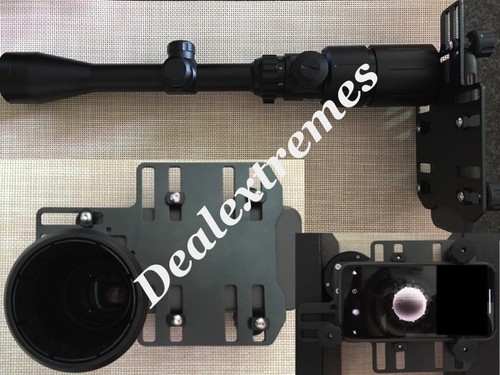 A&G Smart phone mount for Rifle Scope with universal Mount Adapter ...