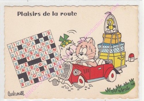 CP HUMOUR PLAISIR DE LA ROUTE Illustrateur BARBEROUSSE | eBay
