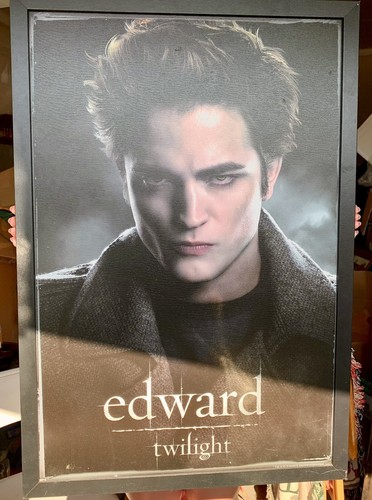 Edward Cullen Dry Mount Wooden Framed Poster | eBay