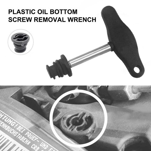 Car Oil Pan Drain Plug Screw Removal Install Tool Fit for T10549 VW ...