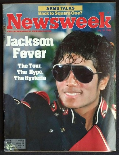 Newsweek magazine 16 July 1984 Michael Jackson Fever from Japan | eBay