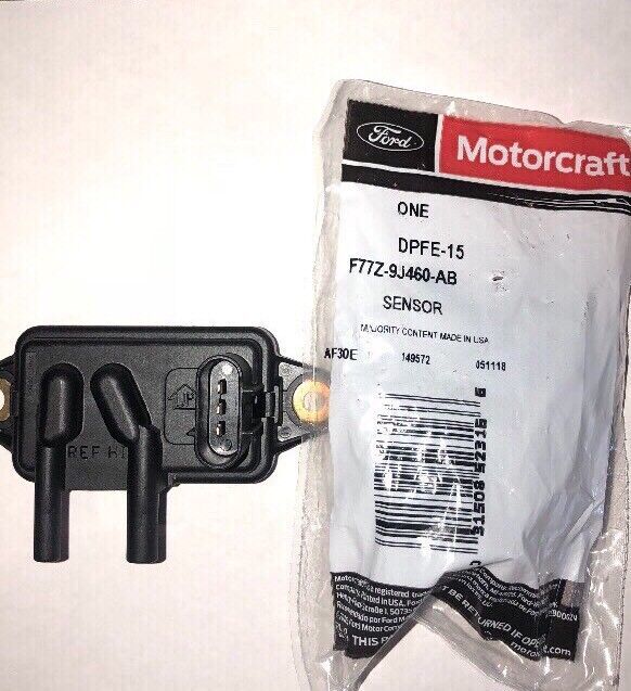 New Genuine OEM Ford Motorcraft EGR Valve Pressure Feedback Sensor DPFE ...