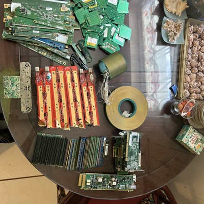 12 LB Scrap LCD Server Board NASA Gold-ram Video Card High Yield Gold Recovery | eBay