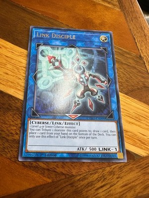 Link Disciple CYHO-EN098 1st Edition Rare LP + BONUS | eBay
