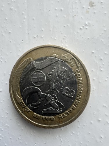 2002 Commonwealth Games England £2 Pound Coin, Circulated | eBay UK
