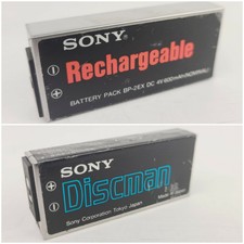 Original Sony Discman Bp-2ex Rechargeable Battery 600 mAh Ship for sale ...