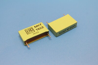 ROEDERSTEIN MKT1822-422/406 .22UF 400V 20% Capacitor New QTY-25 | eBay