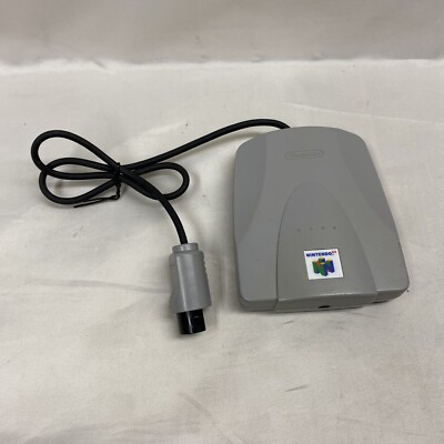 Nintendo 64 N64 VRU Microphone Adapter NUS-020 Only - NO MICROPHONE | eBay