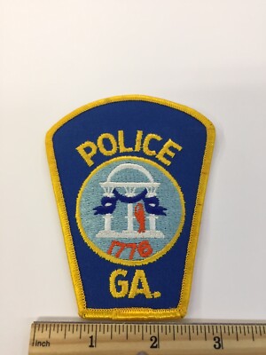 GEORGIA POLICE PATCH | eBay