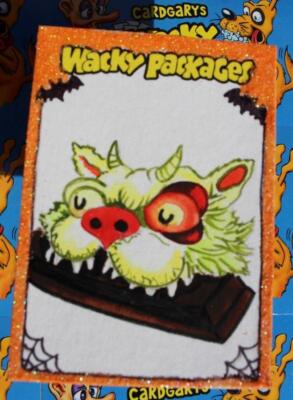 2024 WACKY PACKAGES HALLOWEEN ARTIST SKETCH CARD CHARACTER- JASMINE ...