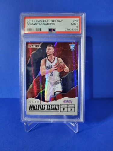 2017 Panini Father's Day Domantis Sabonis RC Rookie Oklahoma City #/499 ...