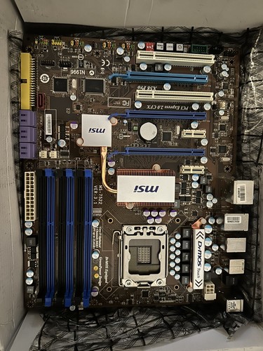 MSI X58 PRO, LGA 1366/Socket B, Intel Motherboard | eBay