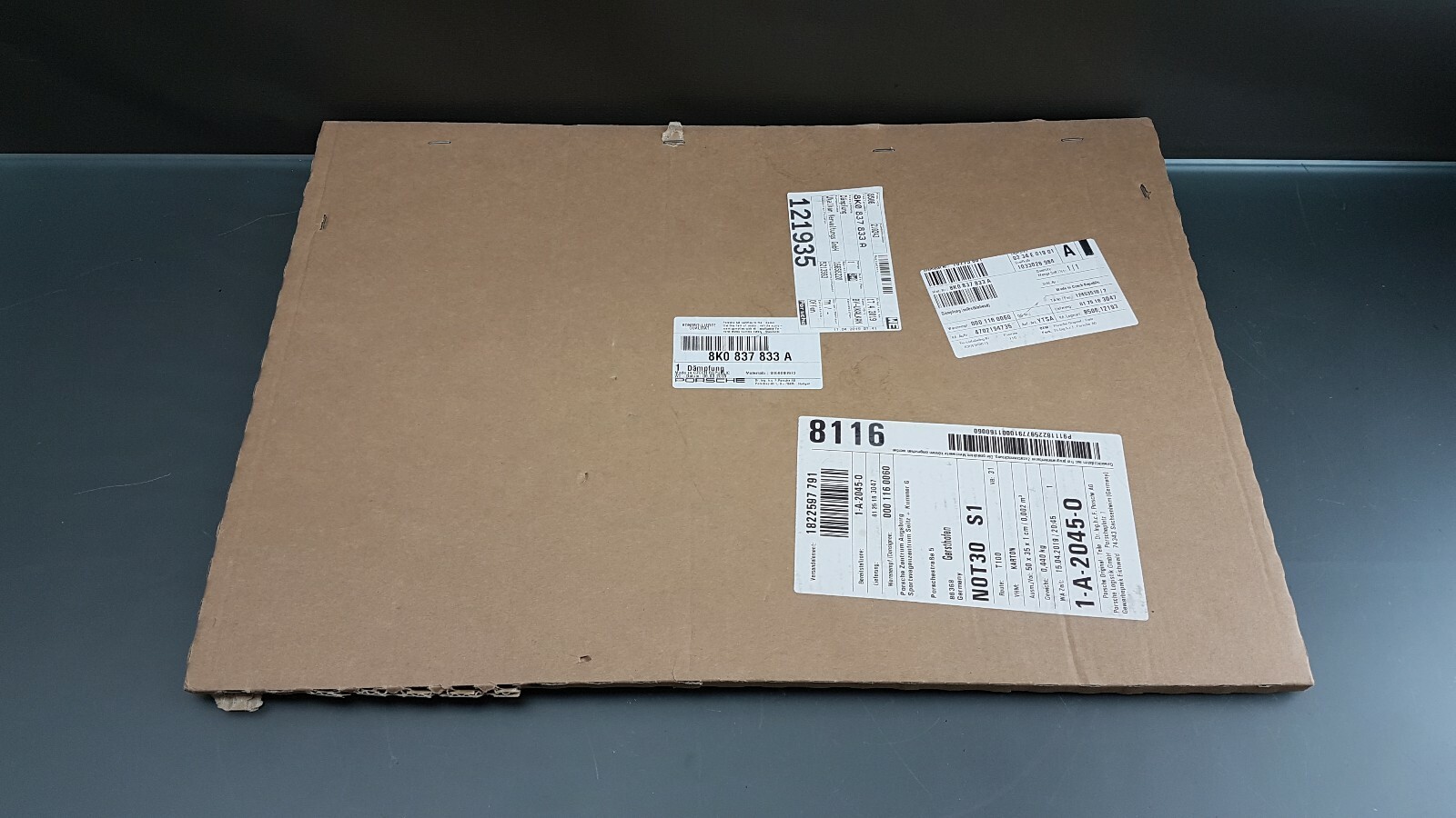 Original Audi A4 B8 Dämpfung Absorber Tür Alu Selbstklebend 8K0837833A ...