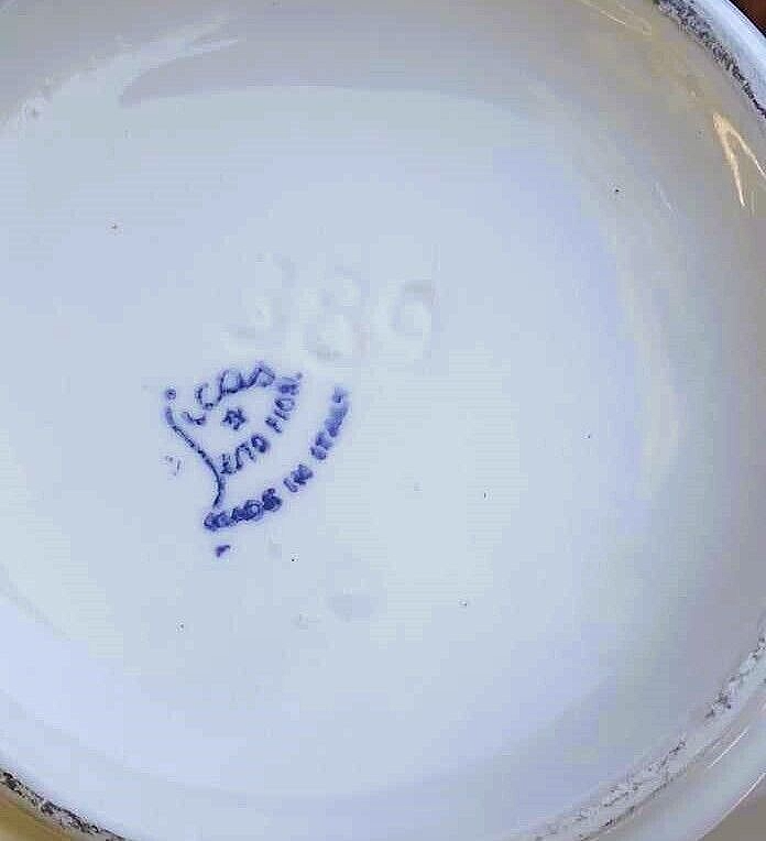 Stunning Vintage Sicas Sesto Fiorentino Italian Porcelain Two Column ...