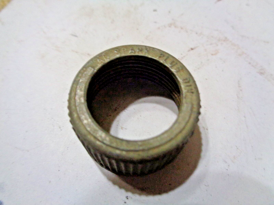 Speedo/Tach Cable Ferrule Nut, Original w/ AC Spark Plug Div. 40's-50's ...