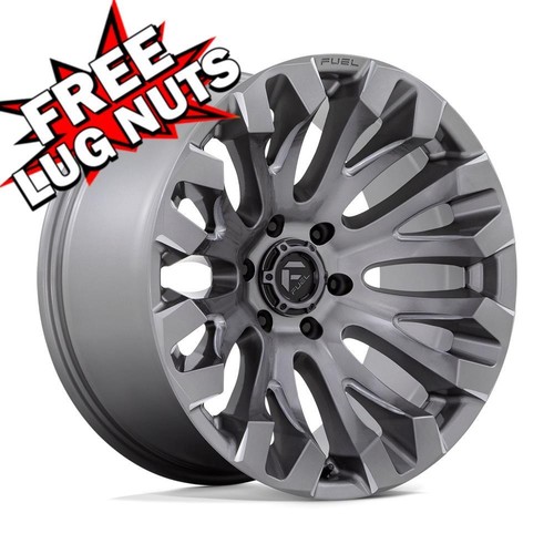 20 inch 20x9 Fuel D830 QUAKE PLATINUM wheel rim 8x180 +1 194933296484| eBay